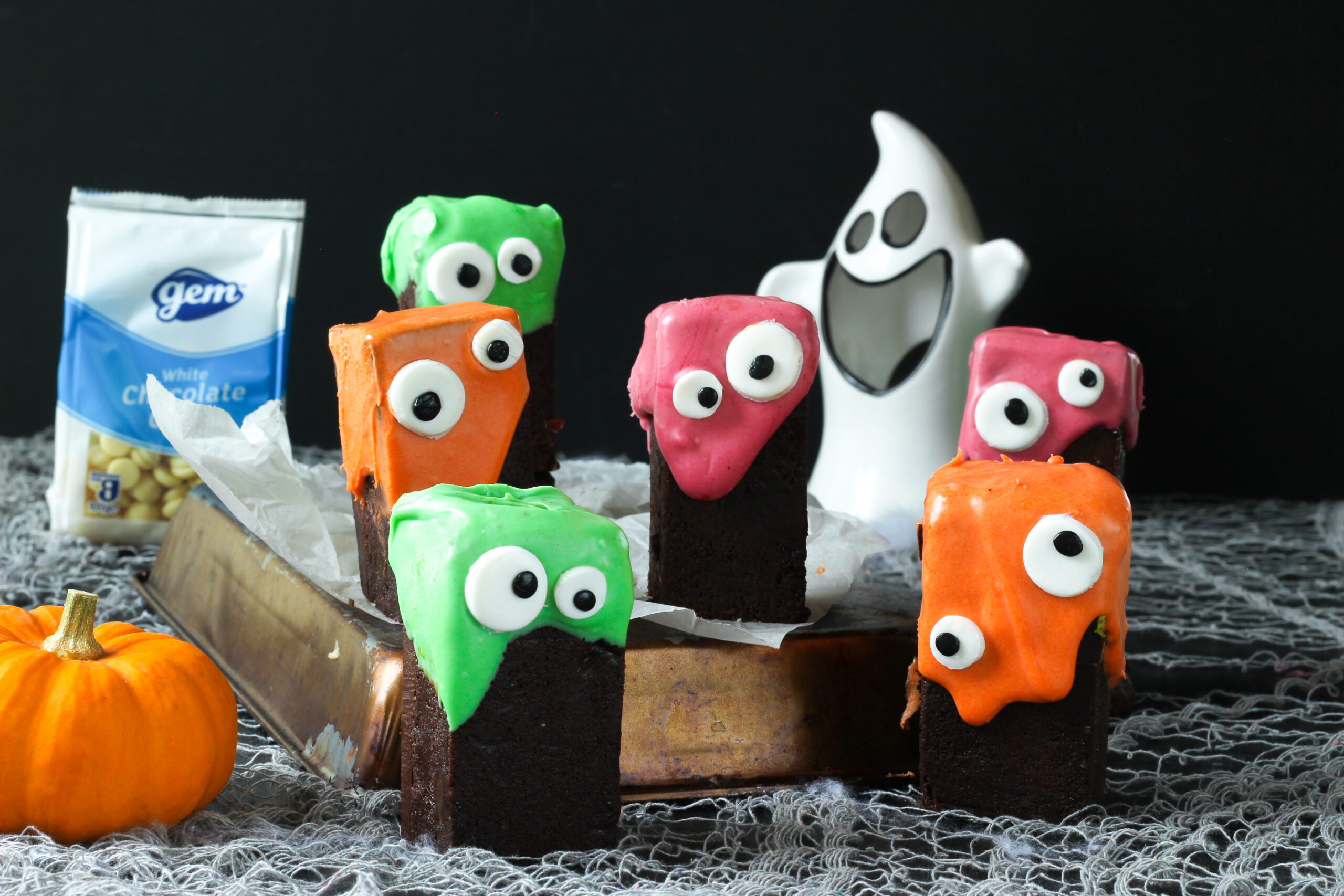 Chocolate brownie monsters - Gem Bakes